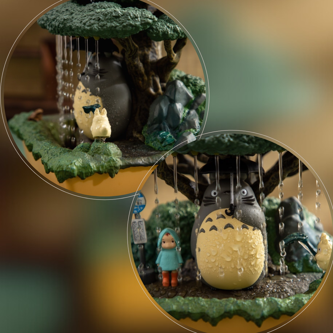 My Neighbor Totoro Water Garden Bonsai Desktop Water Fountain – GHIBLI ...