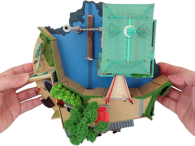 Spirited Away Diorama Paper Craft Assembly Paper Kit Chihiro Haku ...